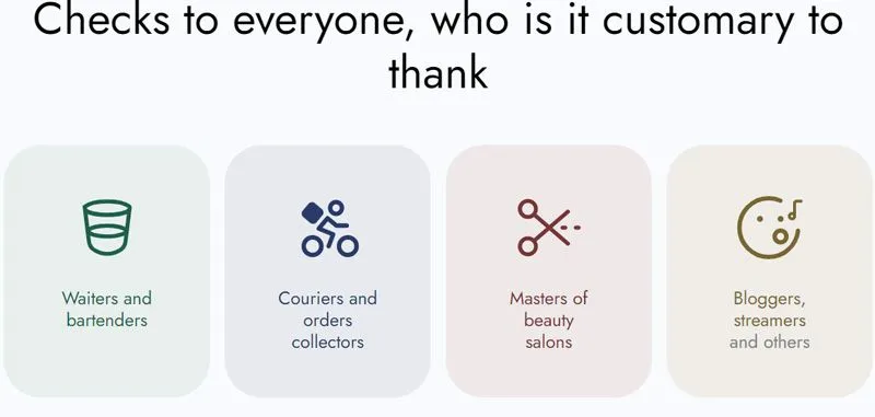 Franchise of the tip payment service «tips.tips» - Cost & Fees | All ...