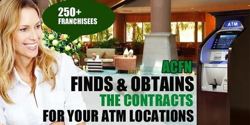 ACFN the ATM Franchise - Cost & Fees | All Details & Requirements